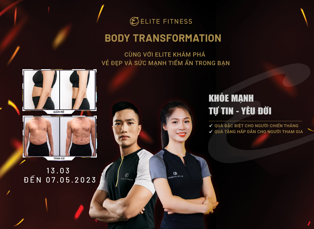BODY TRANSFORMATION - THAY ĐỔI HÌNH THỂ CÙNG ELITE FITNESS ĐỂ TỰ TIN ...